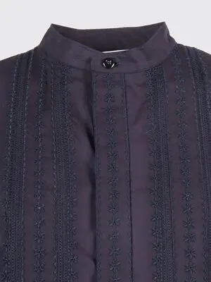 FORTE_FORTE Long Sleeve Embroidered Shirt