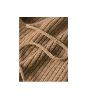 YVES SALOMON Ribbed Cashmere Snood