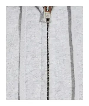 Alexander Wang Embellished Zip-up Cropped Hoodie