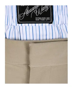 Alexander Wang Pleated Mini Skorts - Stone