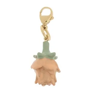 Marni Flower Keychain - Nude