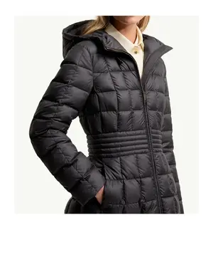 Moncler Engoulevent Square Quilted Hooded Short Down Jacket