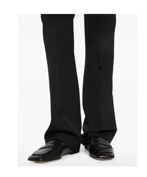 THE ROW Fabien Pressed-crease Trousers