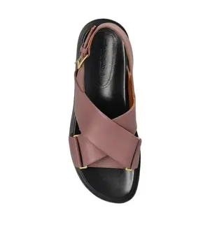 Marni Fussbett Cross Sandals