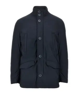 Herno Stand-collar Casual Jacket - Black