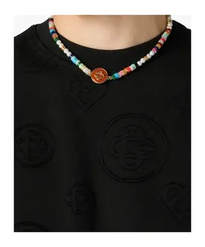 Casablanca Applique Monogram Oversized Short Sleeve Tshirt