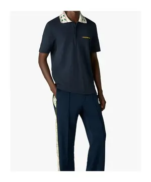 Casablanca Logo Embroidered Polo Shirt
