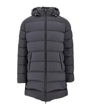 Herno Long-sleeved Padded Jacket - Black