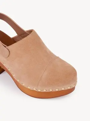 Chloé Round-toe High-heeled Sandals
