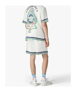 Casablanca Hotel Emblem Deck Shorts