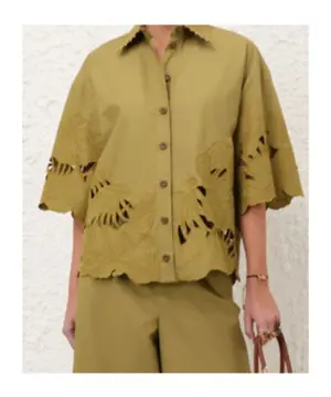 Zimmermann Mahon Embroidered Shirt
