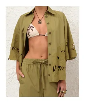 Zimmermann Mahon Embroidered Shirt