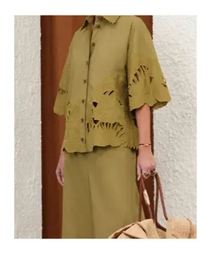 Zimmermann Mahon Embroidered Shirt