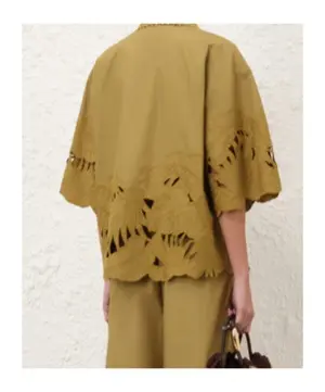 Zimmermann Mahon Embroidered Shirt