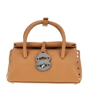 ZANELLATO Top Handle Shoulder Bag - Brown