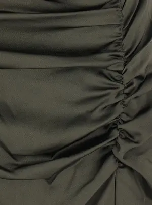 Simkhai Asymmetrical Neckline Dress