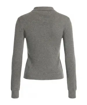 Malo Ribbed Polo In Cashmere Silk