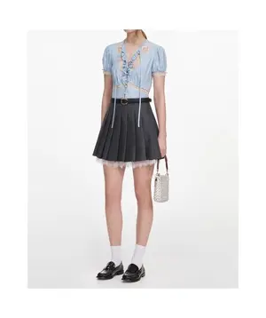 SELF-PORTRAIT Lace Top
