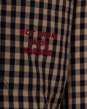 Drole De Monsieur Long-sleeved Shirt Jacket