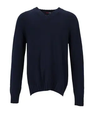 Lela Rose V-neck Pullover - Black