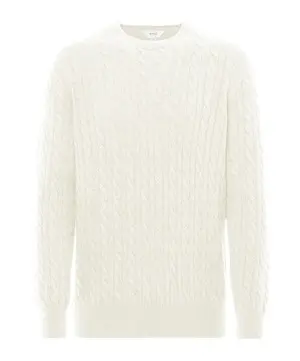 Malo Luxury Cashmere Crew Neck Sweater