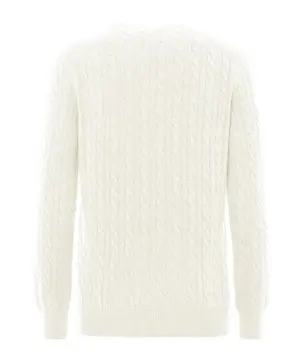 Malo Luxury Cashmere Crew Neck Sweater