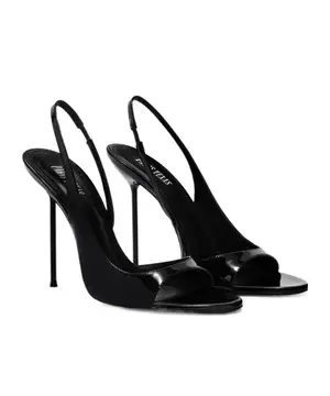 Paris Texas Slingback Open-toe Pumps