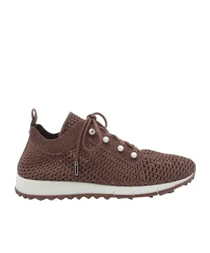 JIMMY CHOO Crocheted Sneakers - Multicolor