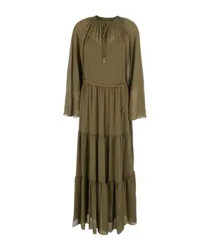 Michael Kors Long-sleeved Dress - Green