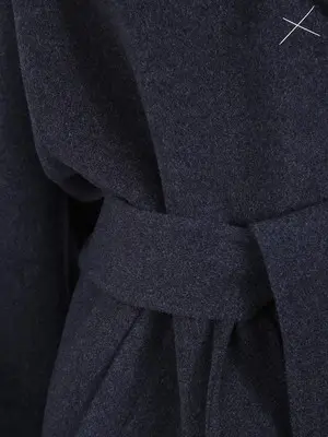 Khaite Alder Long Sleeved Jacket - Charcoal-grey