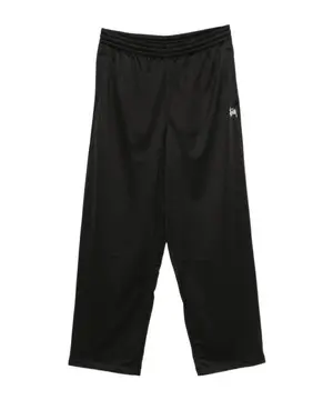 StÜssy Elastic Waist Track Pants - Black
