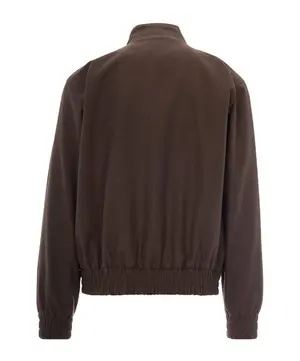 Drole De Monsieur Long-sleeved Stand-up Collar Jacket