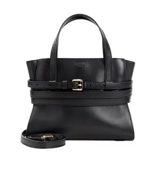 Moschino Belted Handbag - Black
