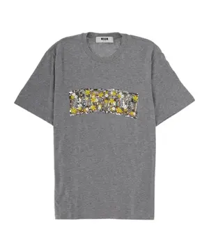MSGM Short-sleeved T-shirt - Gray