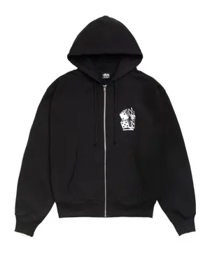 StÜssy Tall Dice Zip Hoodie