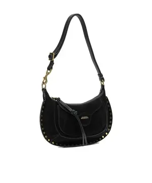 Isabel Marant Étoile Stud-embellished Suede Shoulder Bag