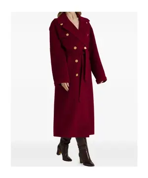 Alberta Ferretti Double-breasted Coat