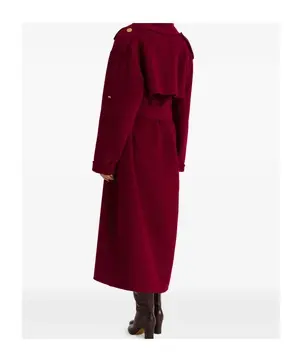 Alberta Ferretti Double-breasted Coat