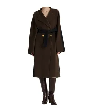 Alberta Ferretti Belted Coat