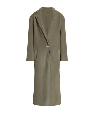 Alberta Ferretti Single-breasted Coat - Green