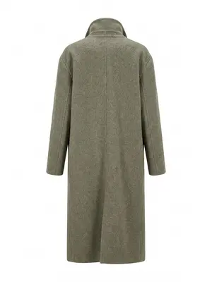 Alberta Ferretti Single-breasted Long Coat