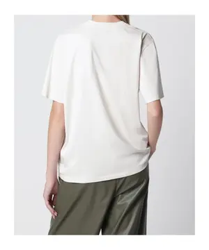 MAISON MARGIELA Numeric Logo Draped T-shirt
