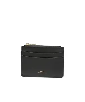 A.p.c. Zip Wallet - Black