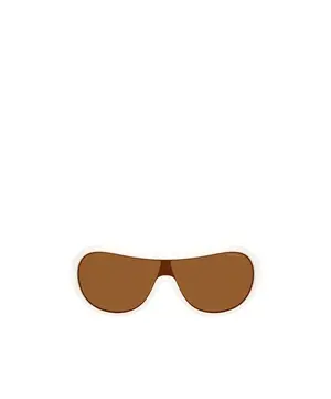 Miu Miu Full-rim Sunglasses - White/brown