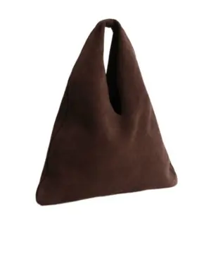 Manebí Louis Suede Shoulder Bag