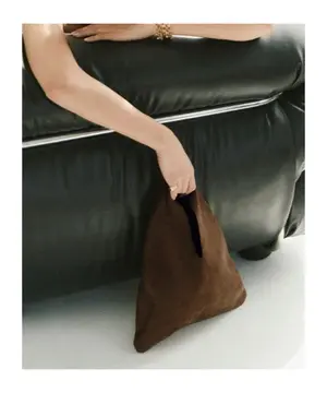 Manebí Louis Suede Shoulder Bag
