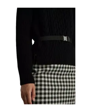 Moncler Belted Wool Jumper