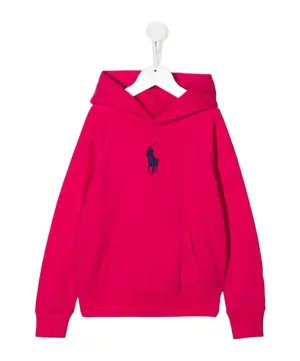 Polo Ralph Lauren Embroidered Pony Hoodie - Red