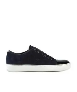 LANVIN Dbb1 Patent-toe Sneakers - Black