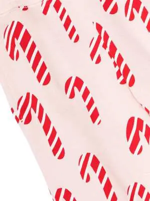 Stella McCartney Candy Cane-print Cotton Trousers